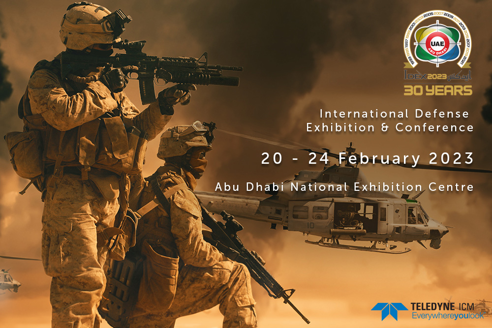 Teledyne ICM at IDEX 2023 - Teledyne ICM