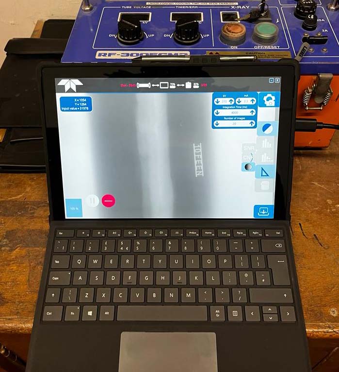 Rapid imaging solutions for NDT inspection of thick parts